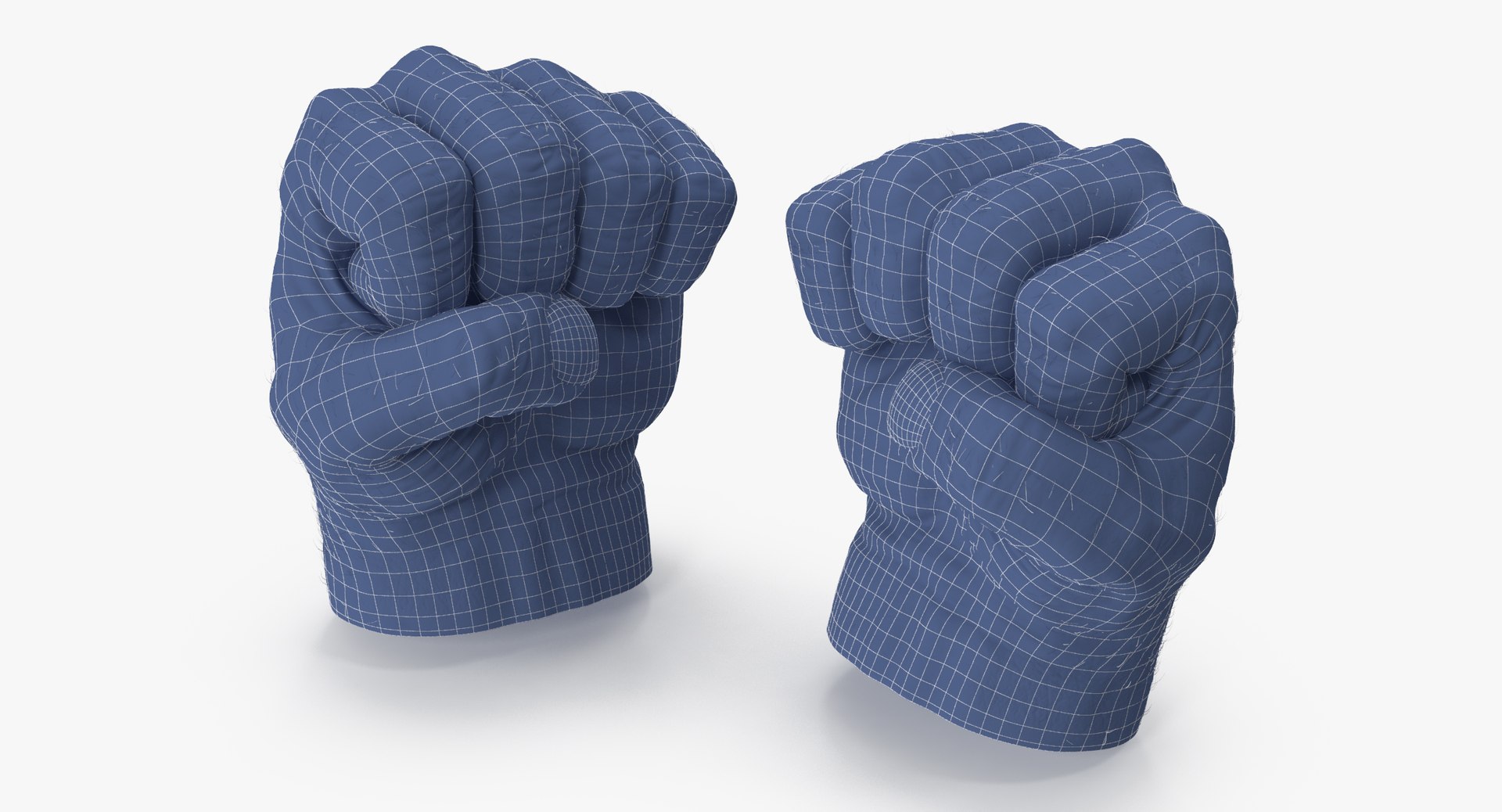 3d Model Of Hulk Hands