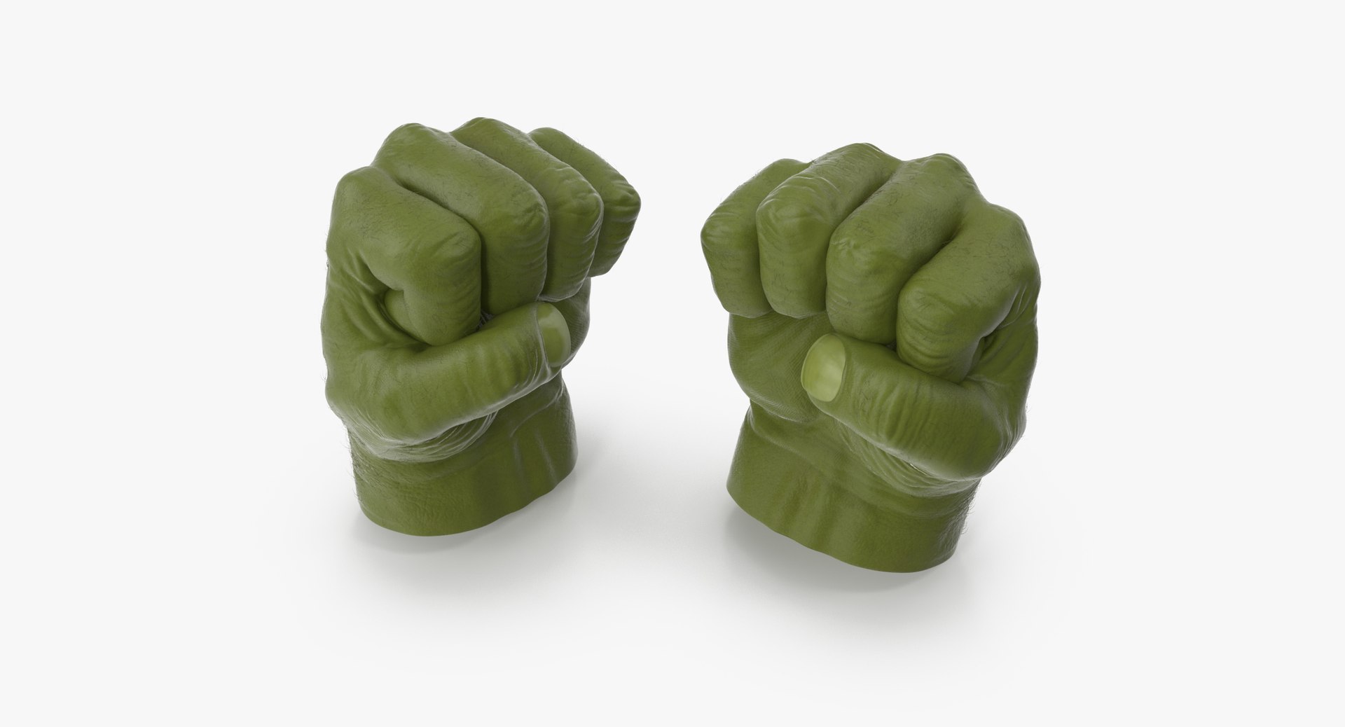 3d Model Of Hulk Hands