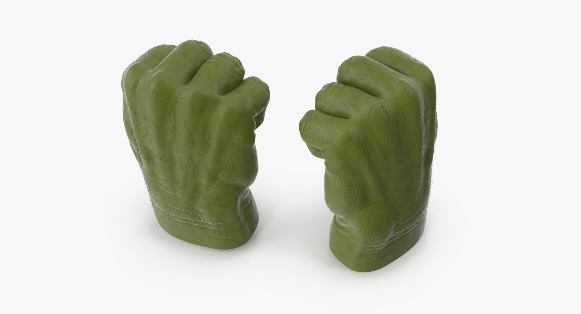 3d Model Of Hulk Hands