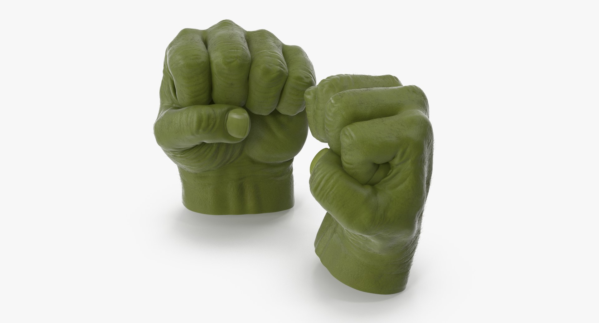 3d Model Of Hulk Hands