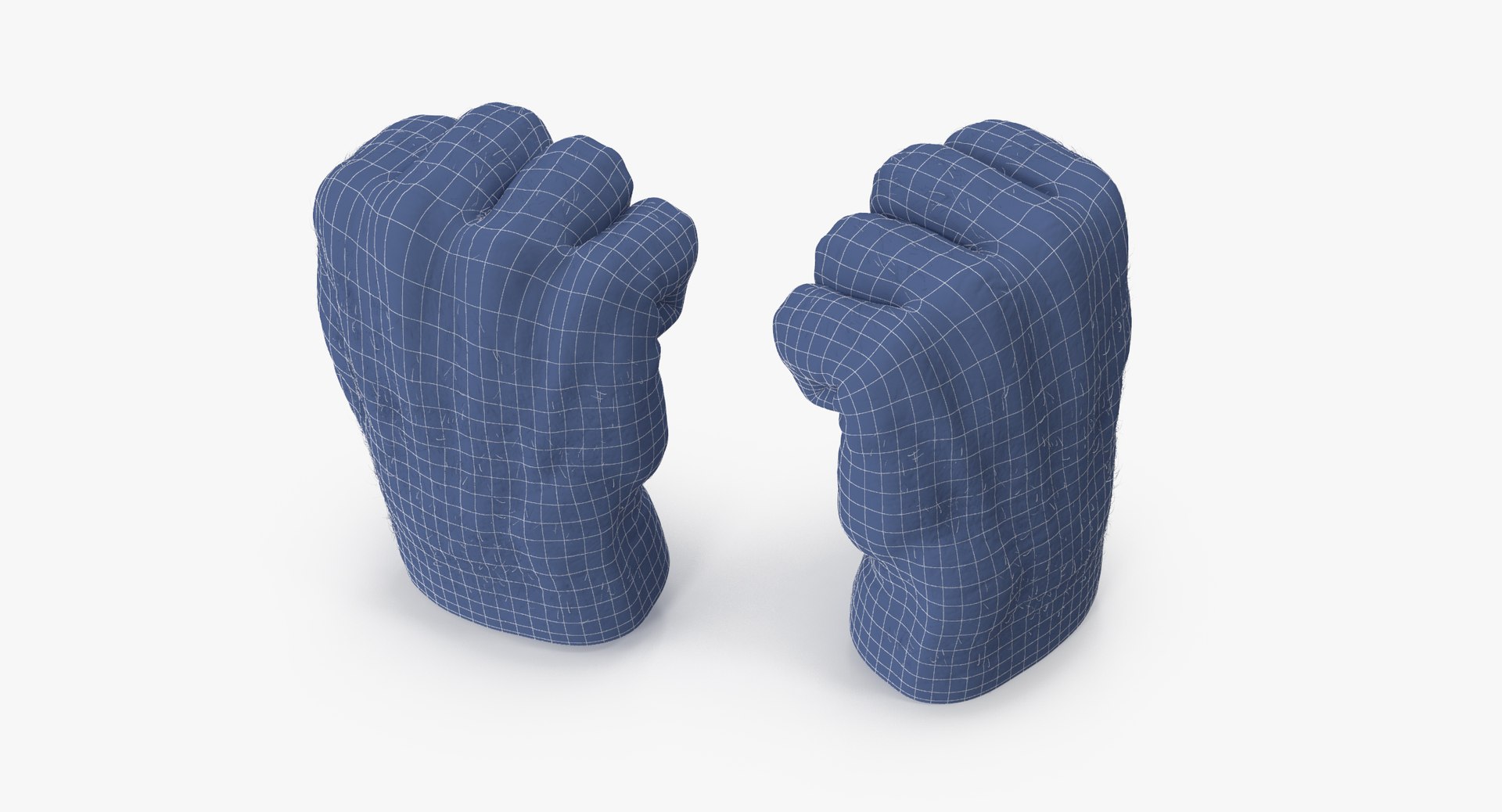 3d Model Of Hulk Hands
