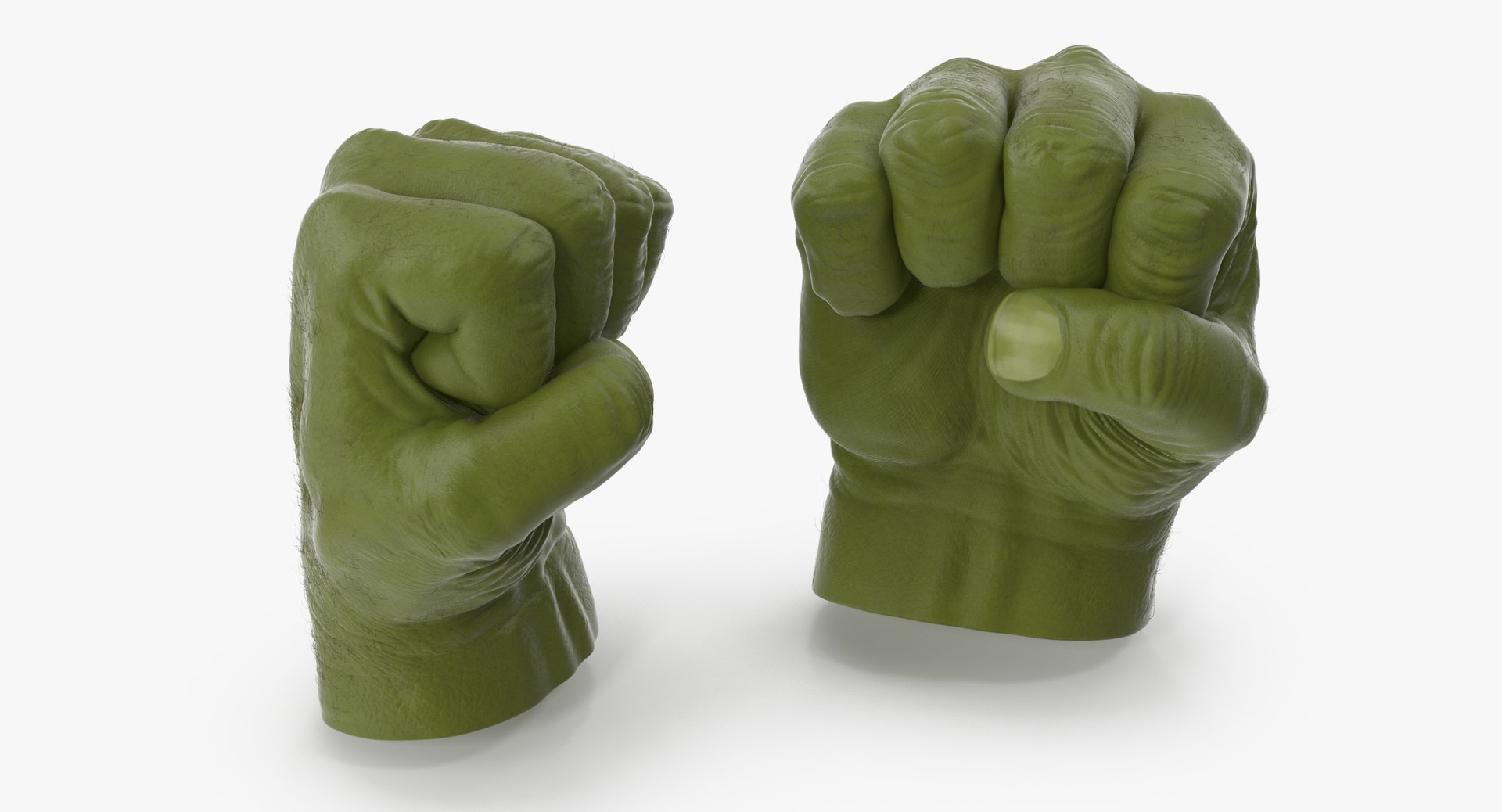 3d Model Of Hulk Hands