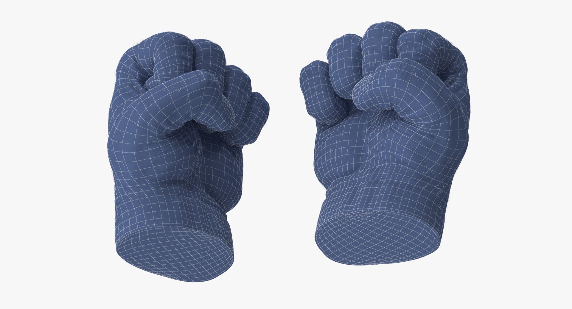 3d Model Of Hulk Hands