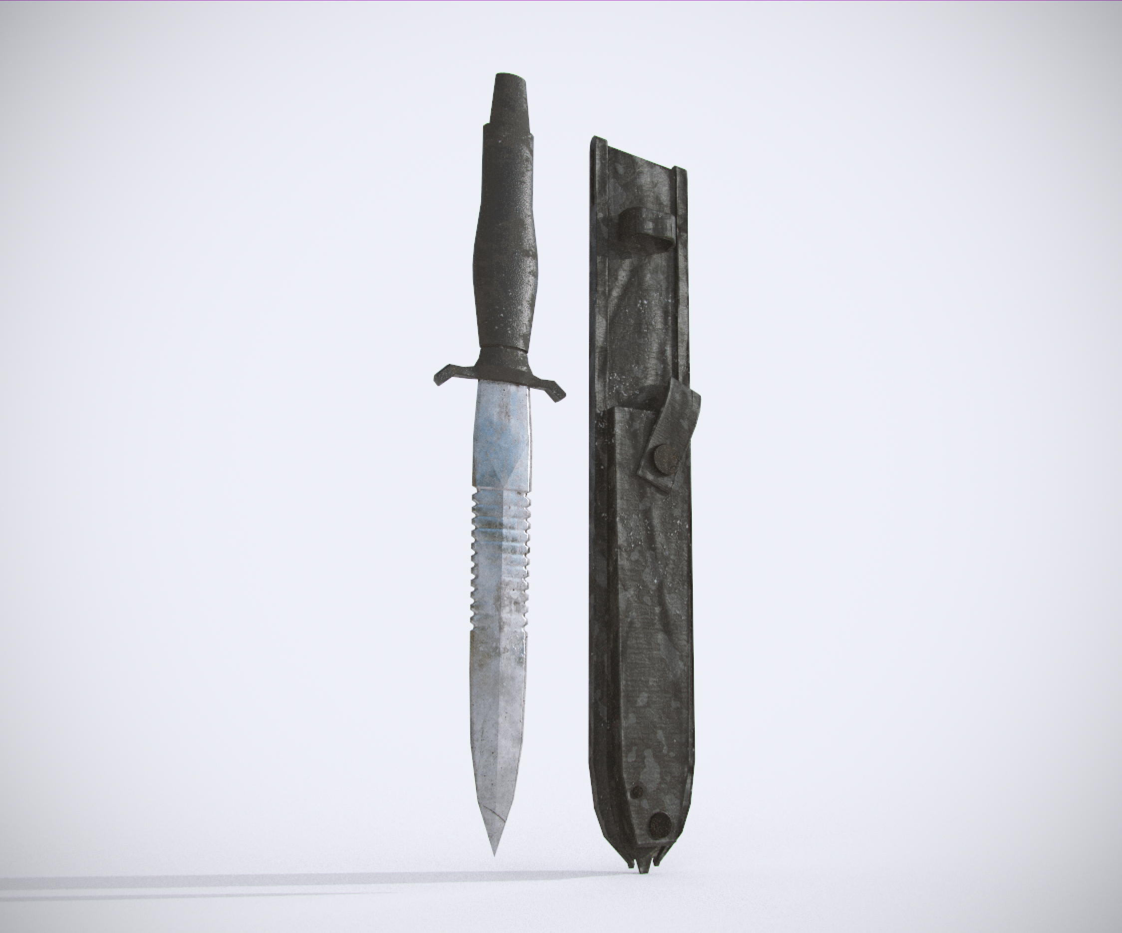 3D model combat knife - TurboSquid 1671360