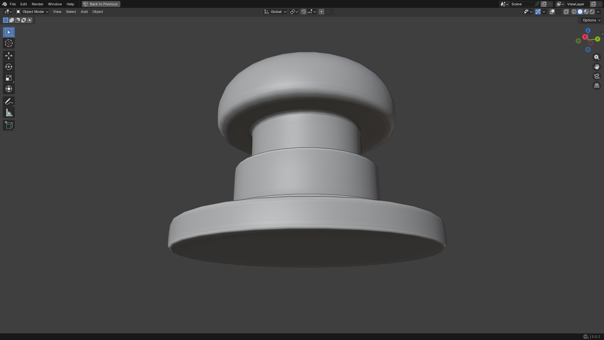 Push Button PBR 3D - TurboSquid 2515476