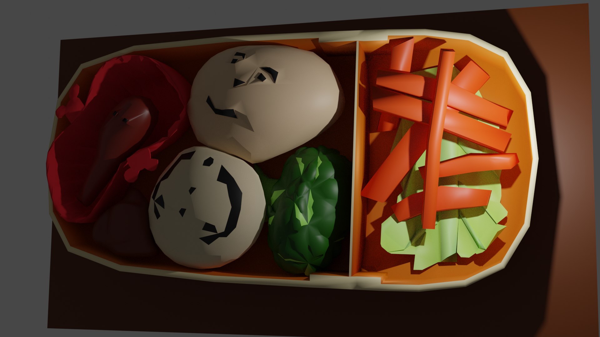 3D Bento Japanese - TurboSquid 1902839