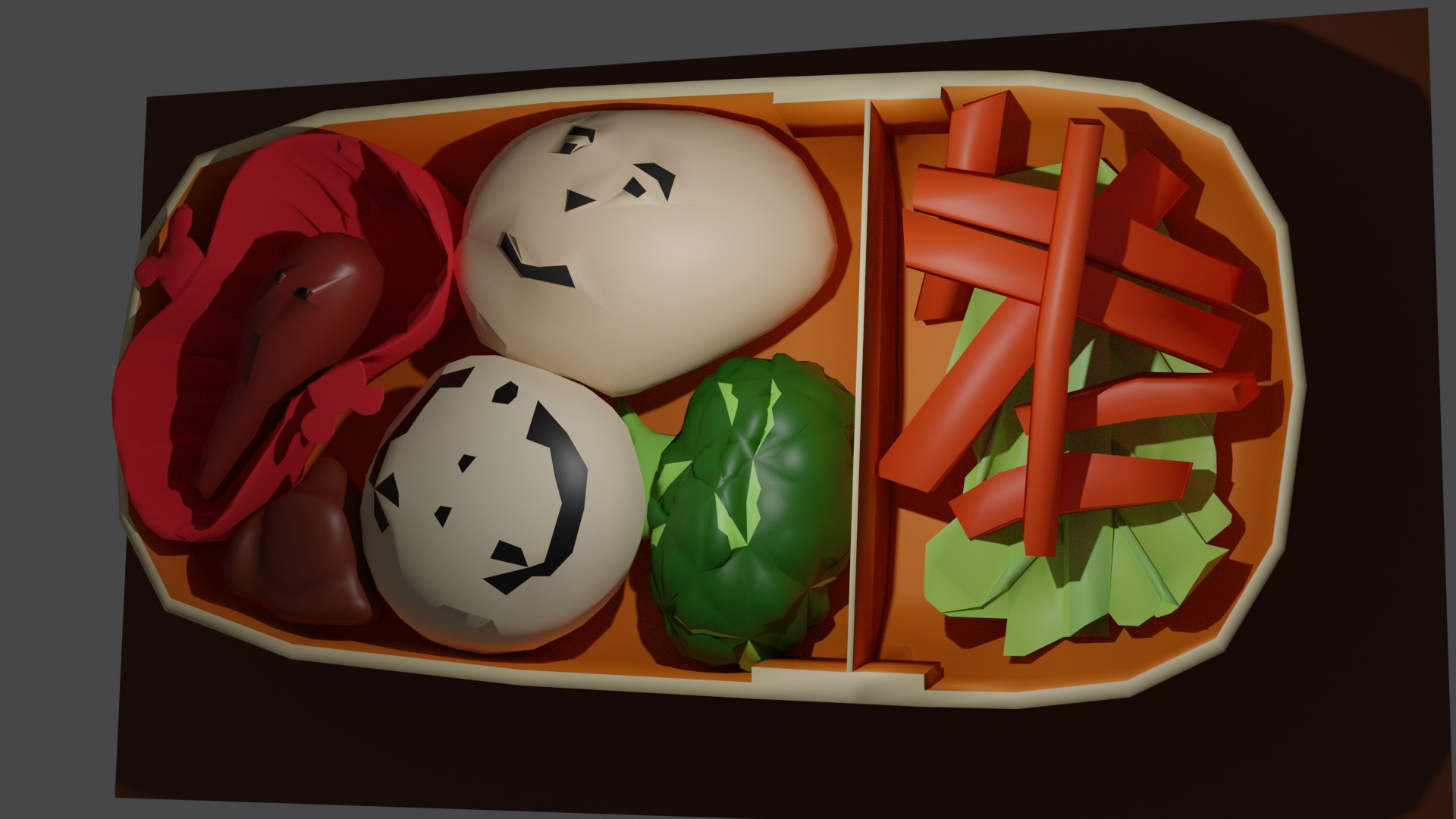 3D Bento Japanese - TurboSquid 1902839