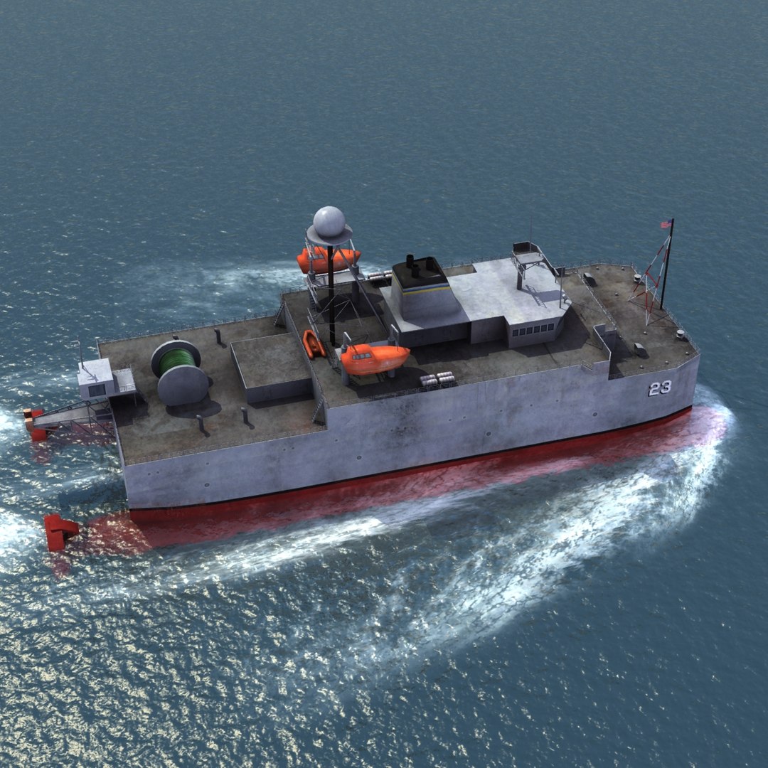 Ns Impeccable T-agos 23 3d Model