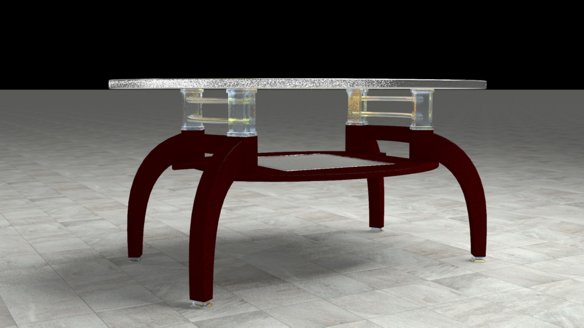 3D Teapoy Table TT1 Model - TurboSquid 1909454