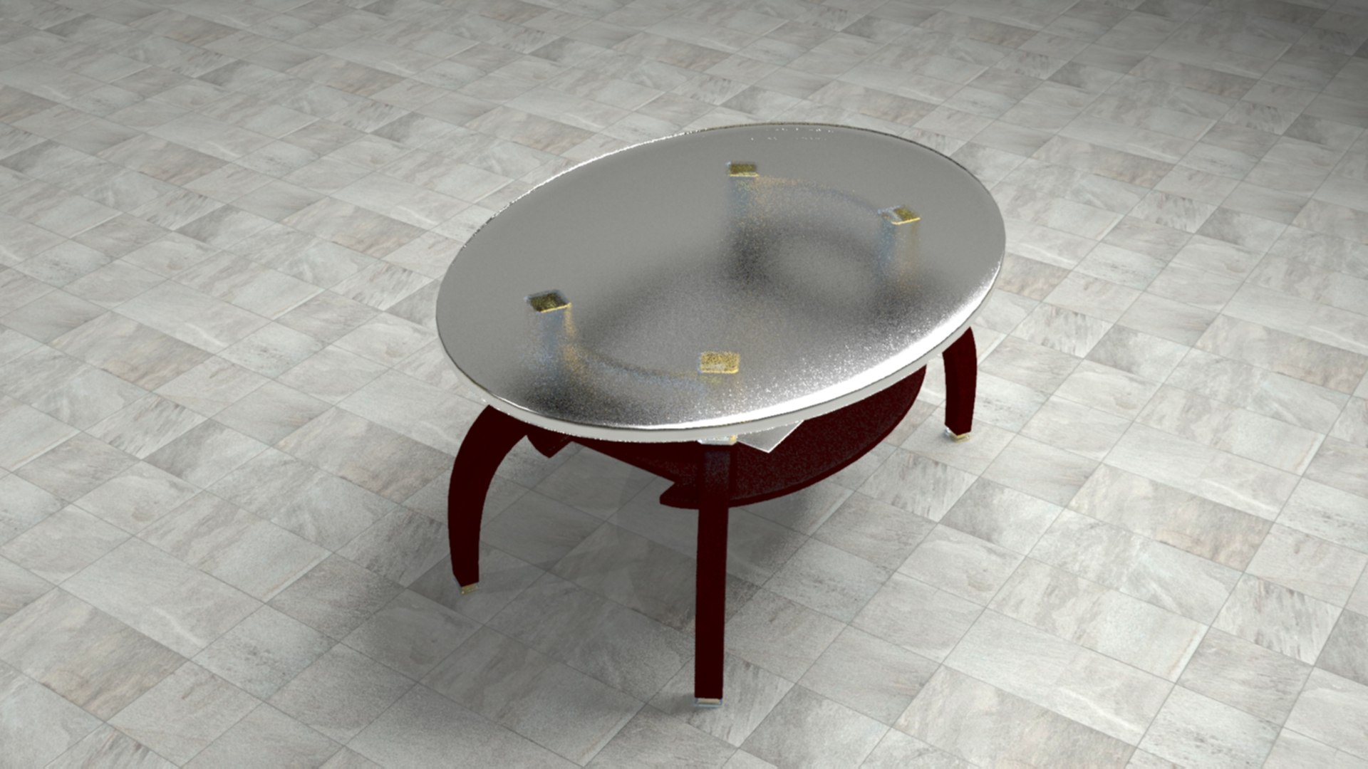 3D Teapoy Table TT1 Model - TurboSquid 1909454