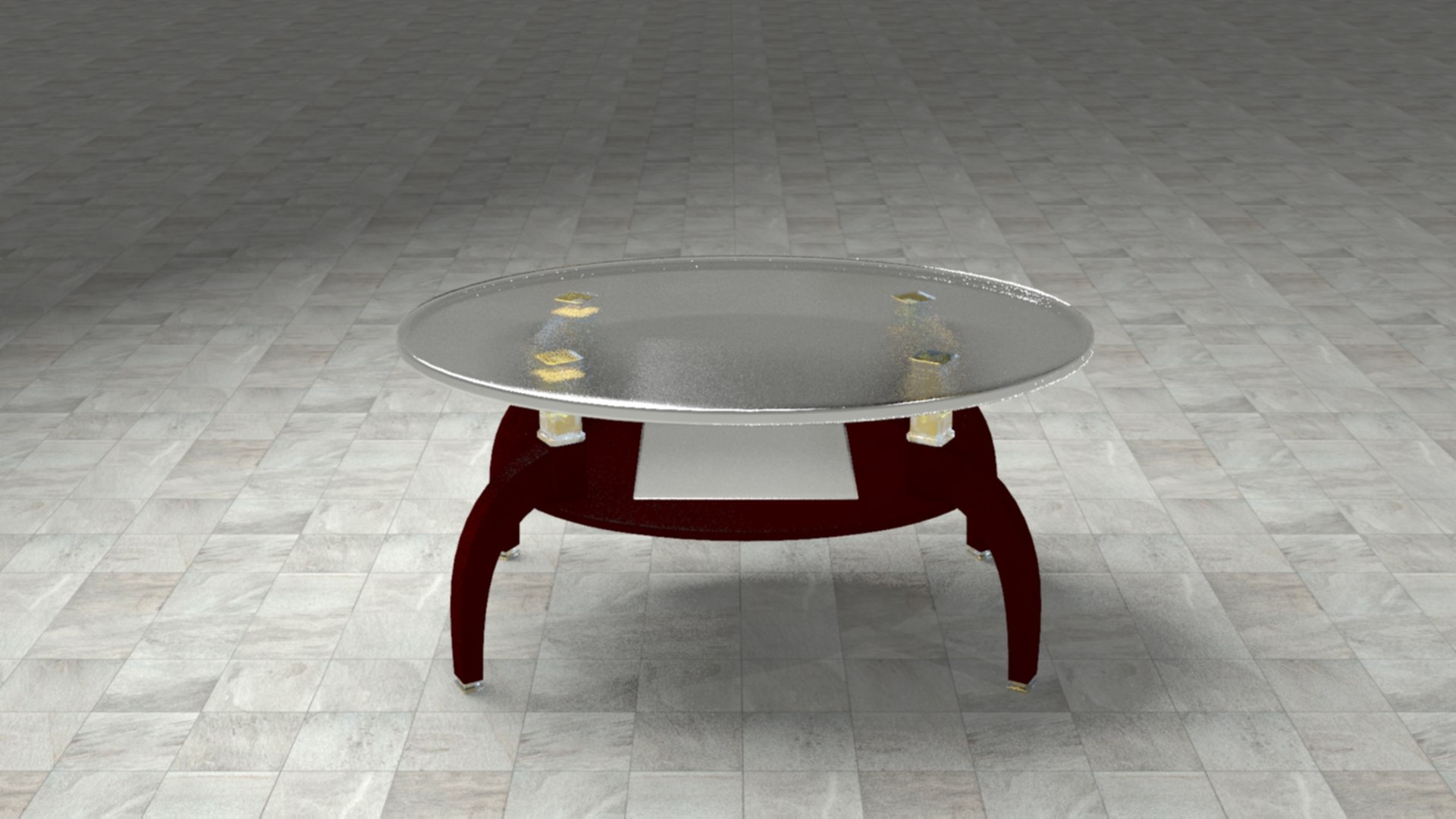 3D Teapoy Table TT1 Model - TurboSquid 1909454