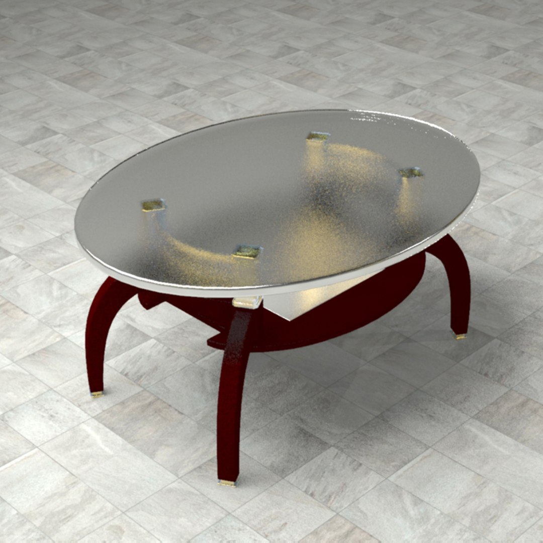 3D Teapoy Table TT1 Model - TurboSquid 1909454