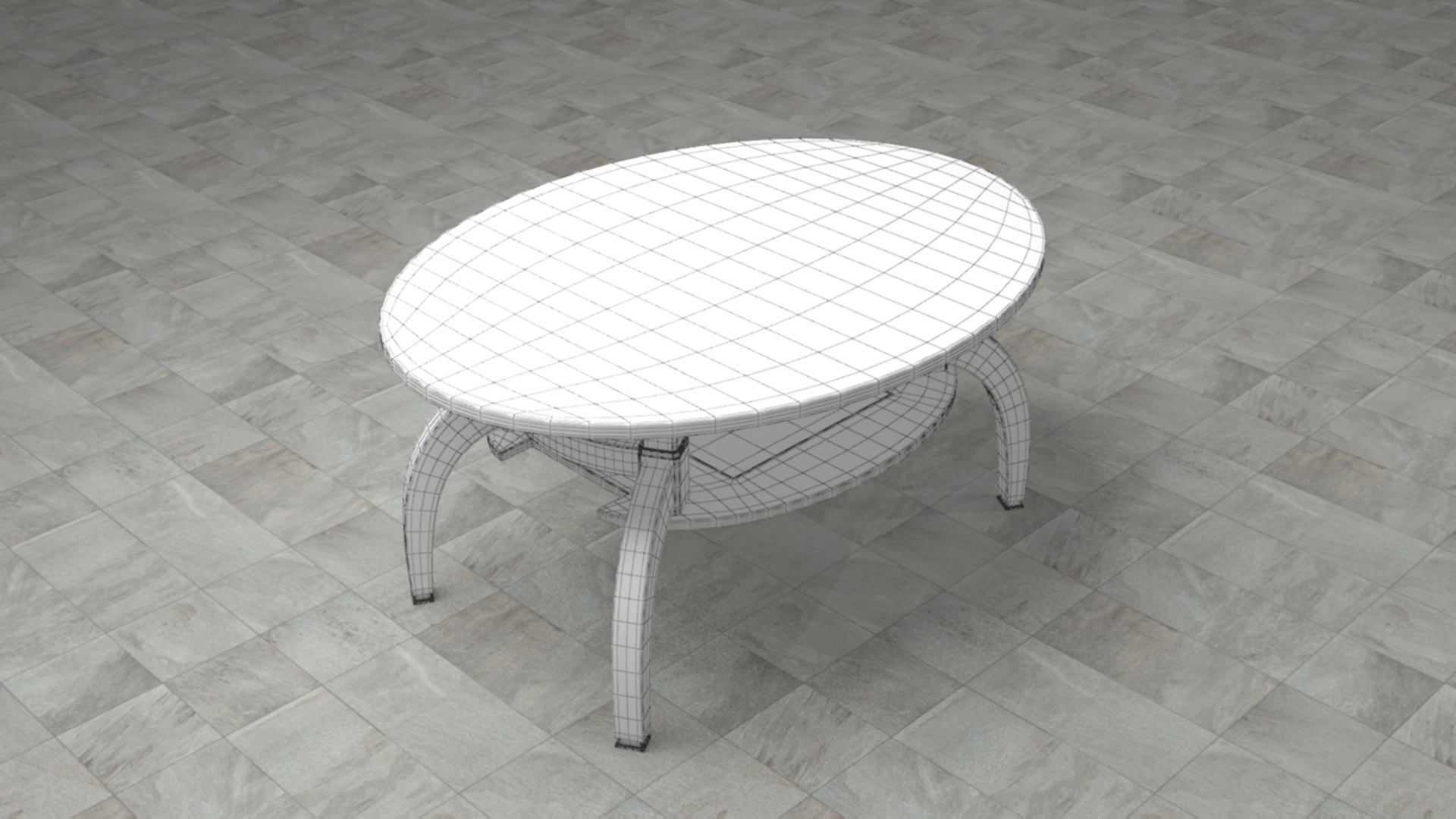 3D Teapoy Table TT1 Model - TurboSquid 1909454