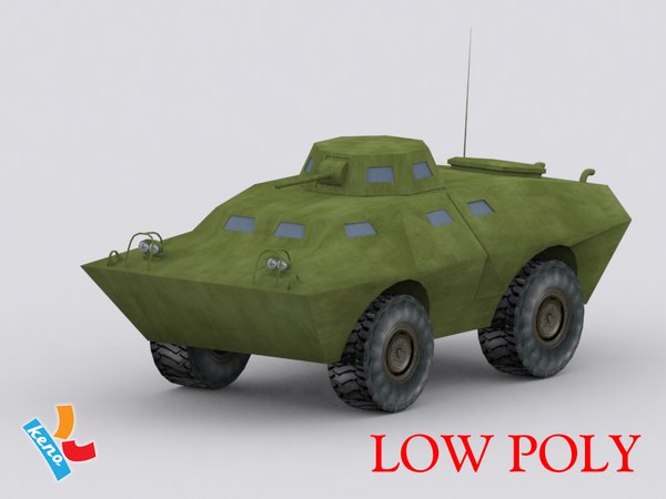 v-100 commando 3d model