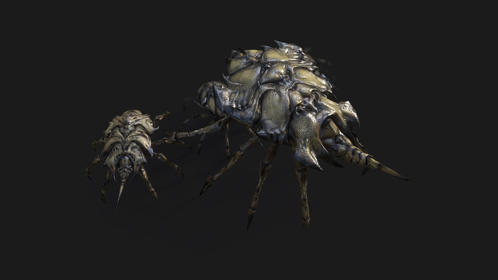 3D Insect Crawlers Collection Model - TurboSquid 1858451