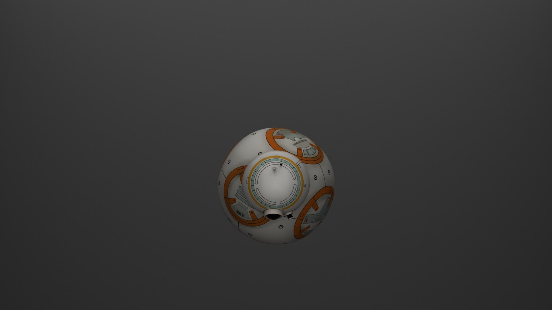 BB-8 Droid 3D Model Textured and Rigged model - TurboSquid 2183033