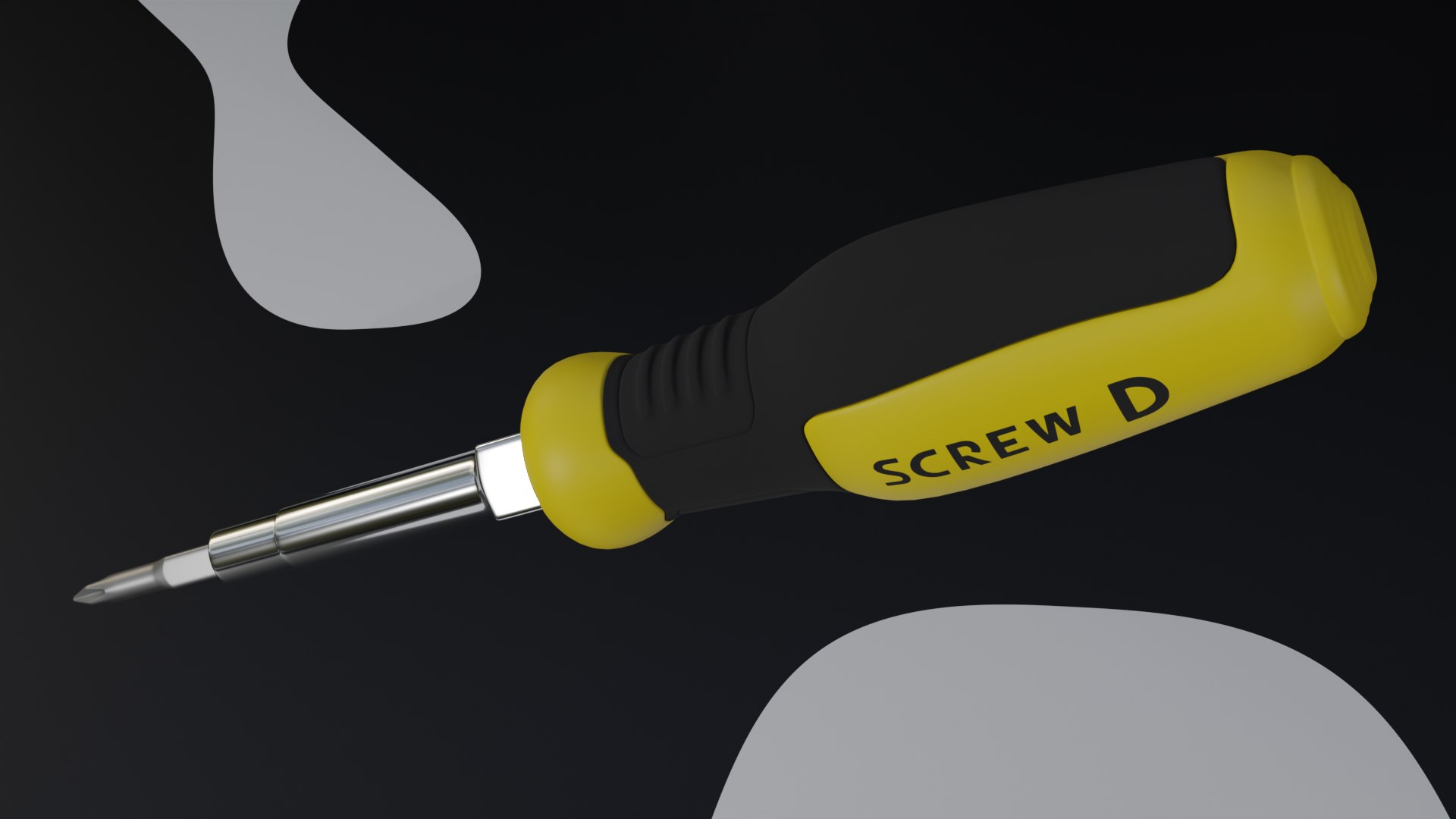 3D Screwdriver - TurboSquid 2165280