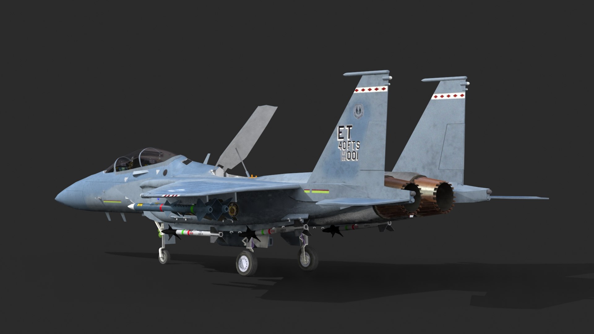 3D F15ex Eagle II Fighter Jet - TurboSquid 2147978