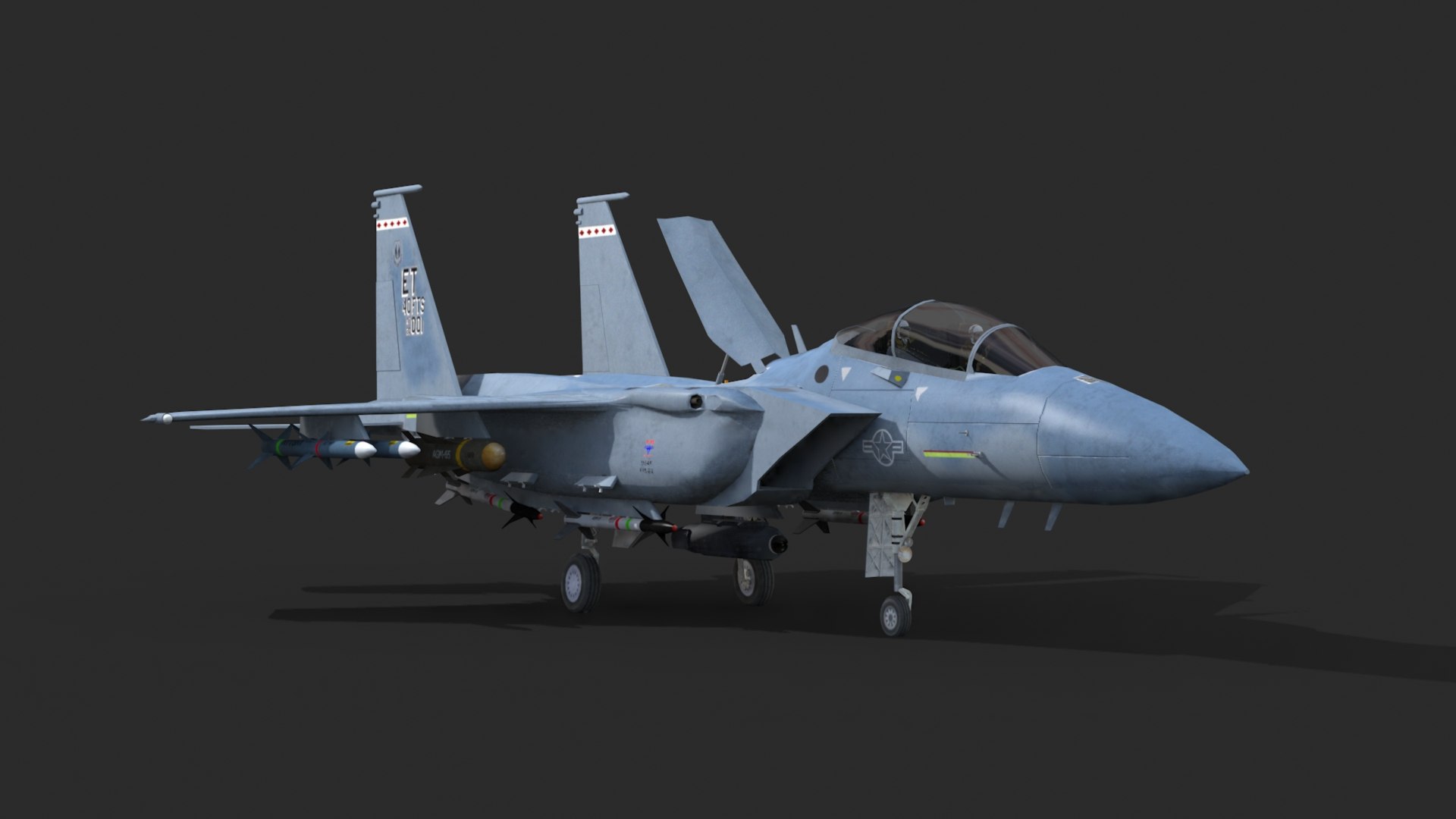 3D F15ex Eagle II Fighter Jet - TurboSquid 2147978