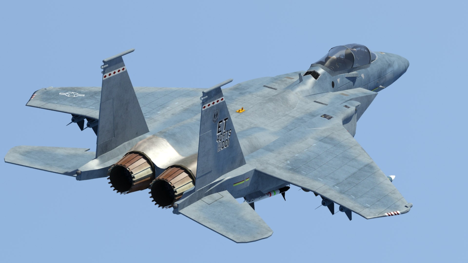 3D F15ex Eagle II Fighter Jet - TurboSquid 2147978