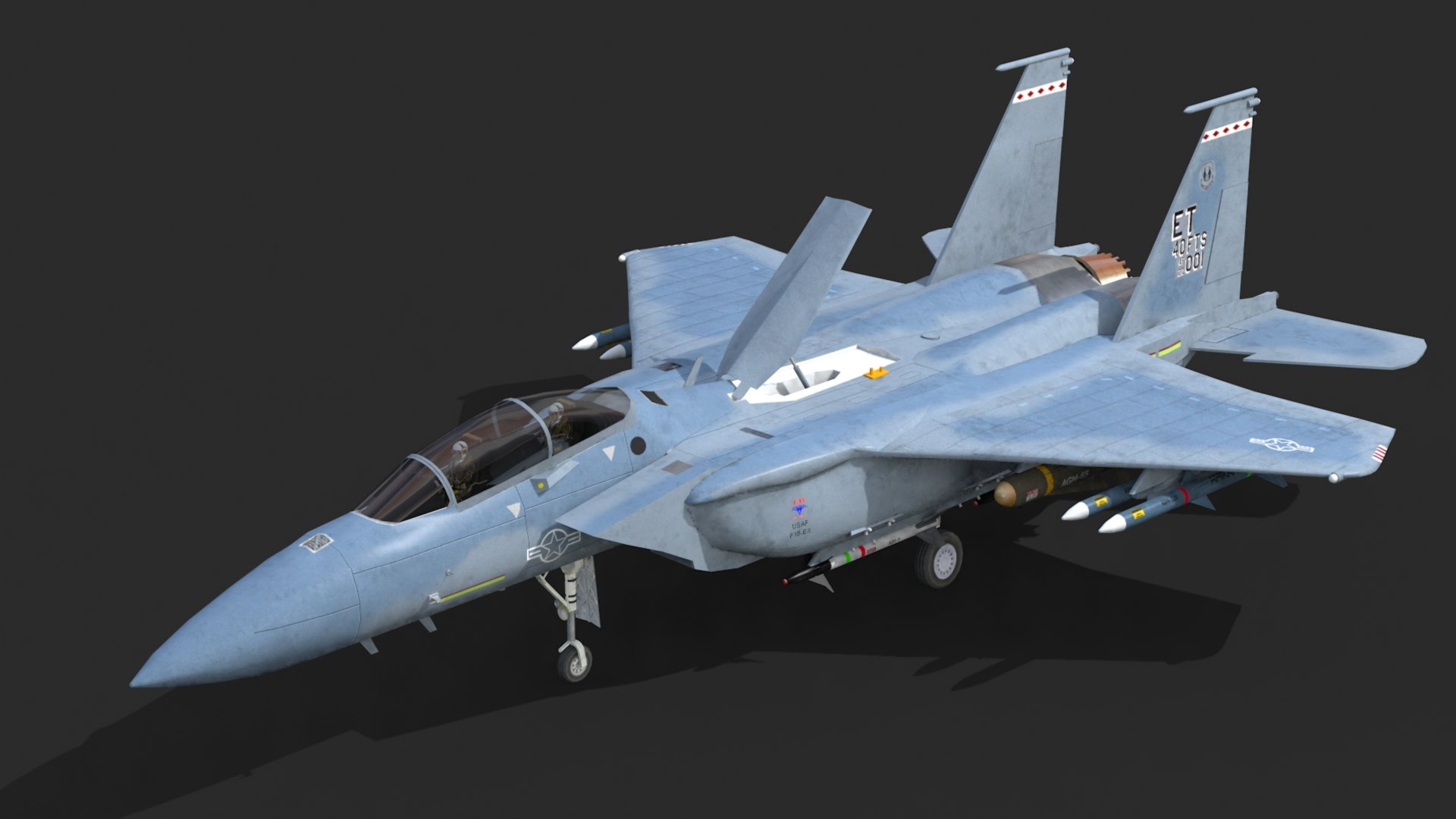 3D F15ex Eagle II Fighter Jet - TurboSquid 2147978