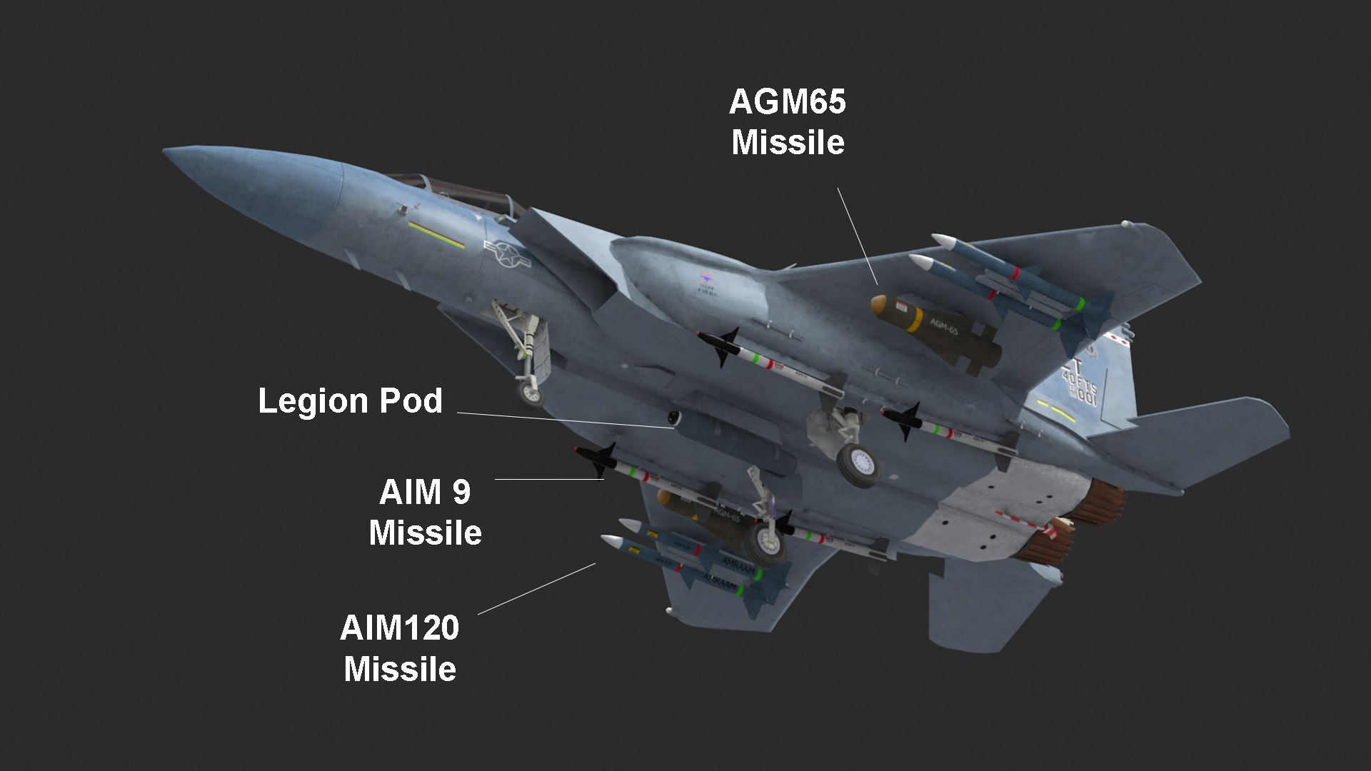3D F15ex Eagle II Fighter Jet - TurboSquid 2147978