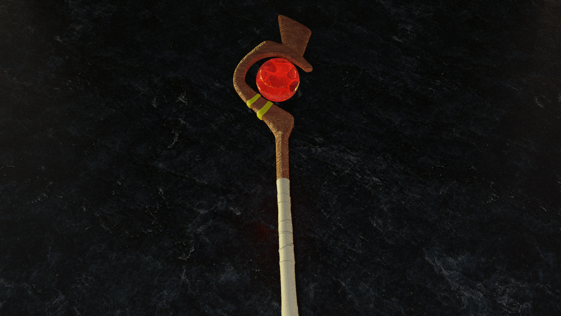 3D model Megumin Staff with animation - TurboSquid 1772920