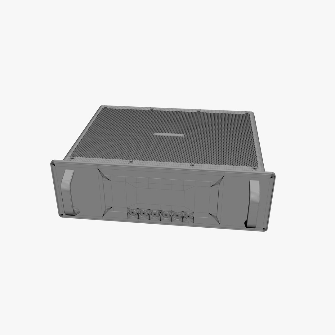 3D Audio Research DAC 9 Tube DAC black model - TurboSquid 2007815