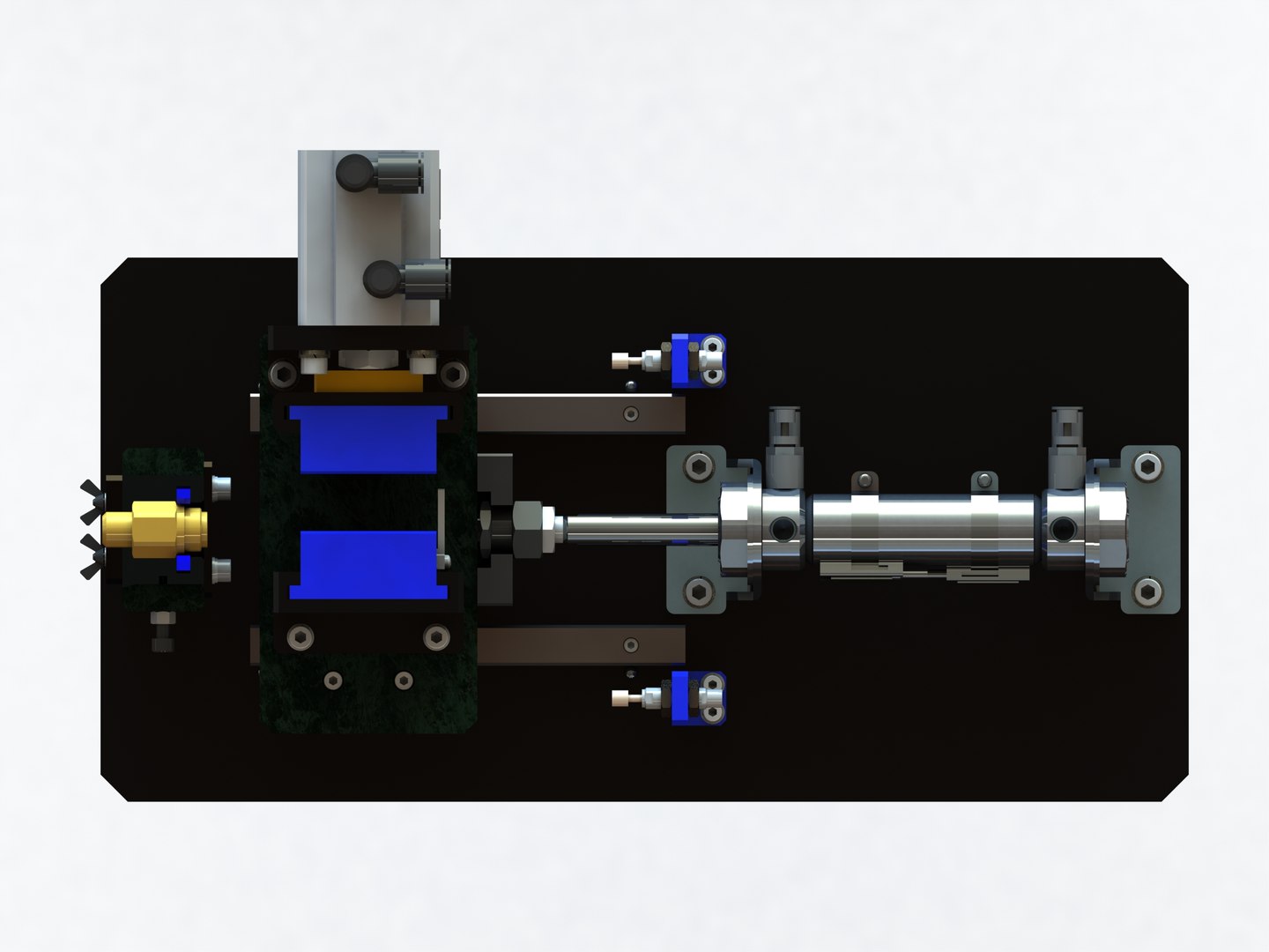 Tension Test Machine Of Brass Truck Fittings 3D Model - TurboSquid 2176747