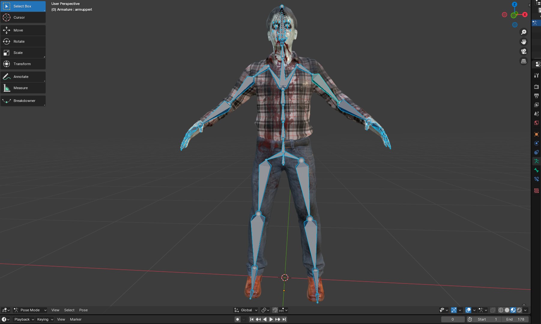 Zombie Deadite 3D Model - TurboSquid 2293899