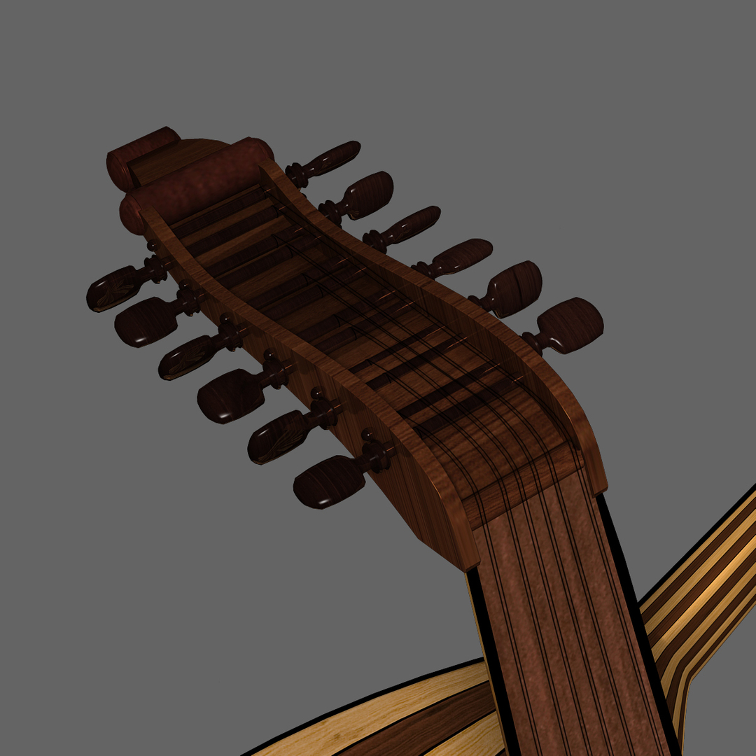traditional arabic lute oud max