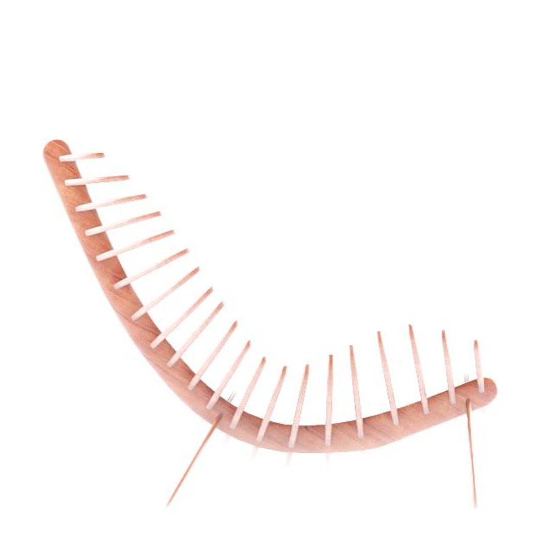 3d Fishbone Chair Design Model
