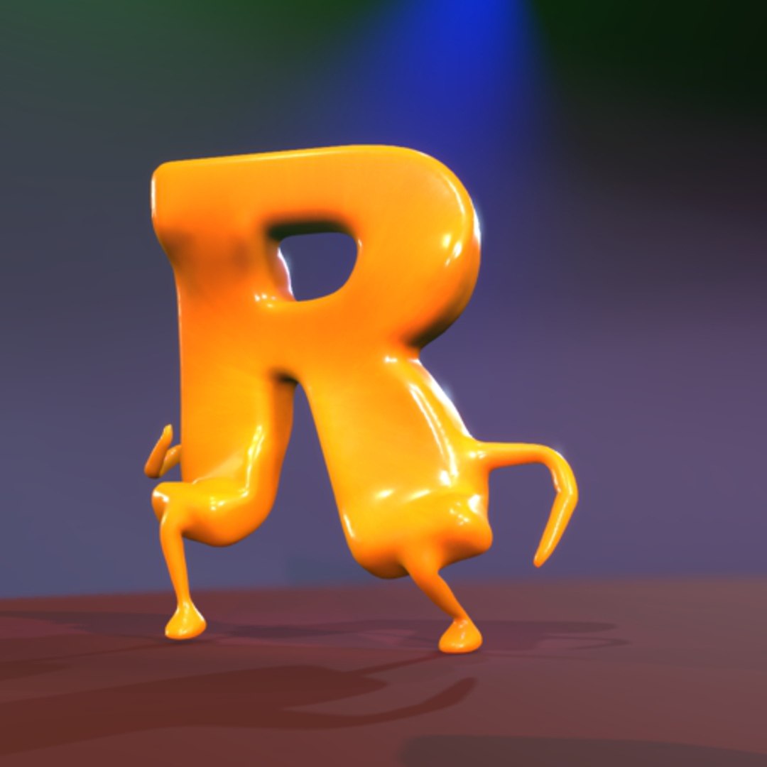FULLY RIGGED ALPHABET PACK 3D Model - TurboSquid 2275542