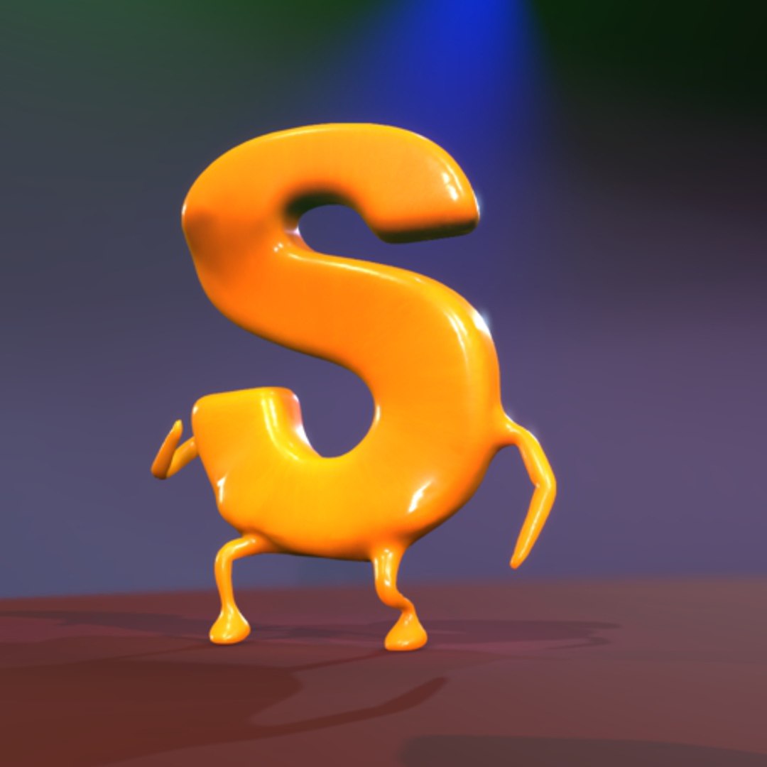 FULLY RIGGED ALPHABET PACK 3D Model - TurboSquid 2275542