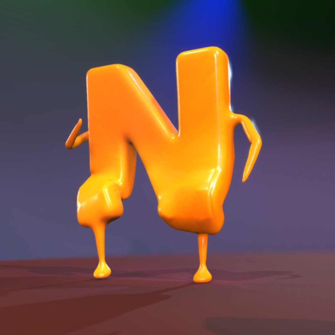 FULLY RIGGED ALPHABET PACK 3D Model - TurboSquid 2275542
