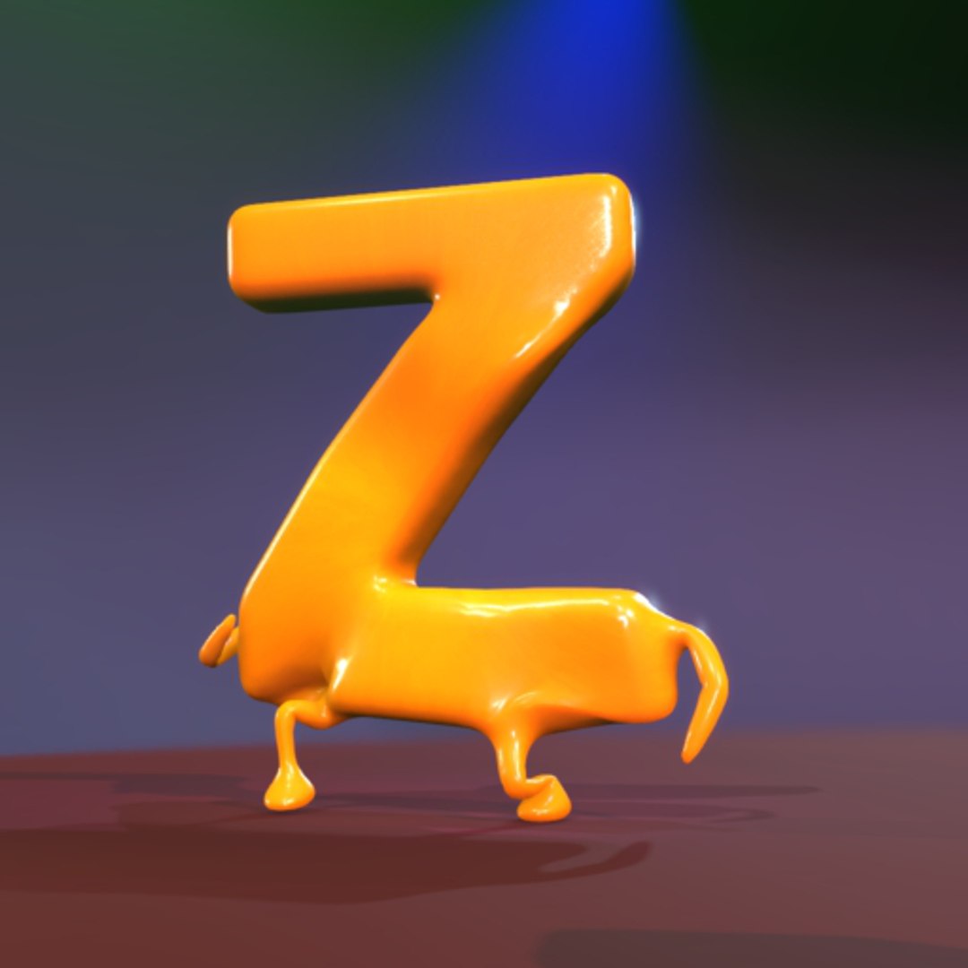 FULLY RIGGED ALPHABET PACK 3D Model - TurboSquid 2275542