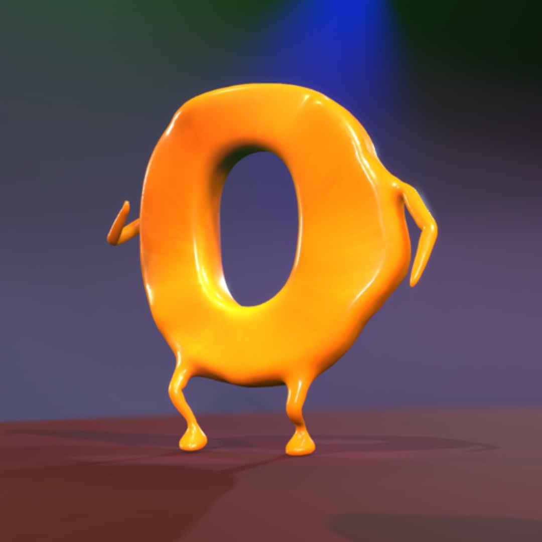 FULLY RIGGED ALPHABET PACK 3D Model - TurboSquid 2275542