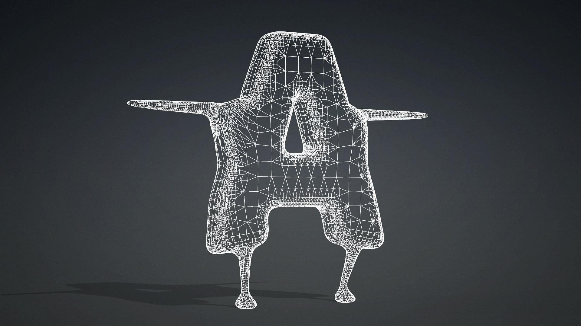 LETTER A FULLY RIGGED 3D Model - TurboSquid 2275542