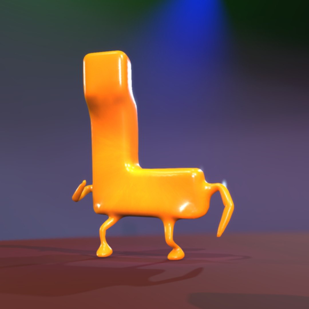 FULLY RIGGED ALPHABET PACK 3D Model - TurboSquid 2275542