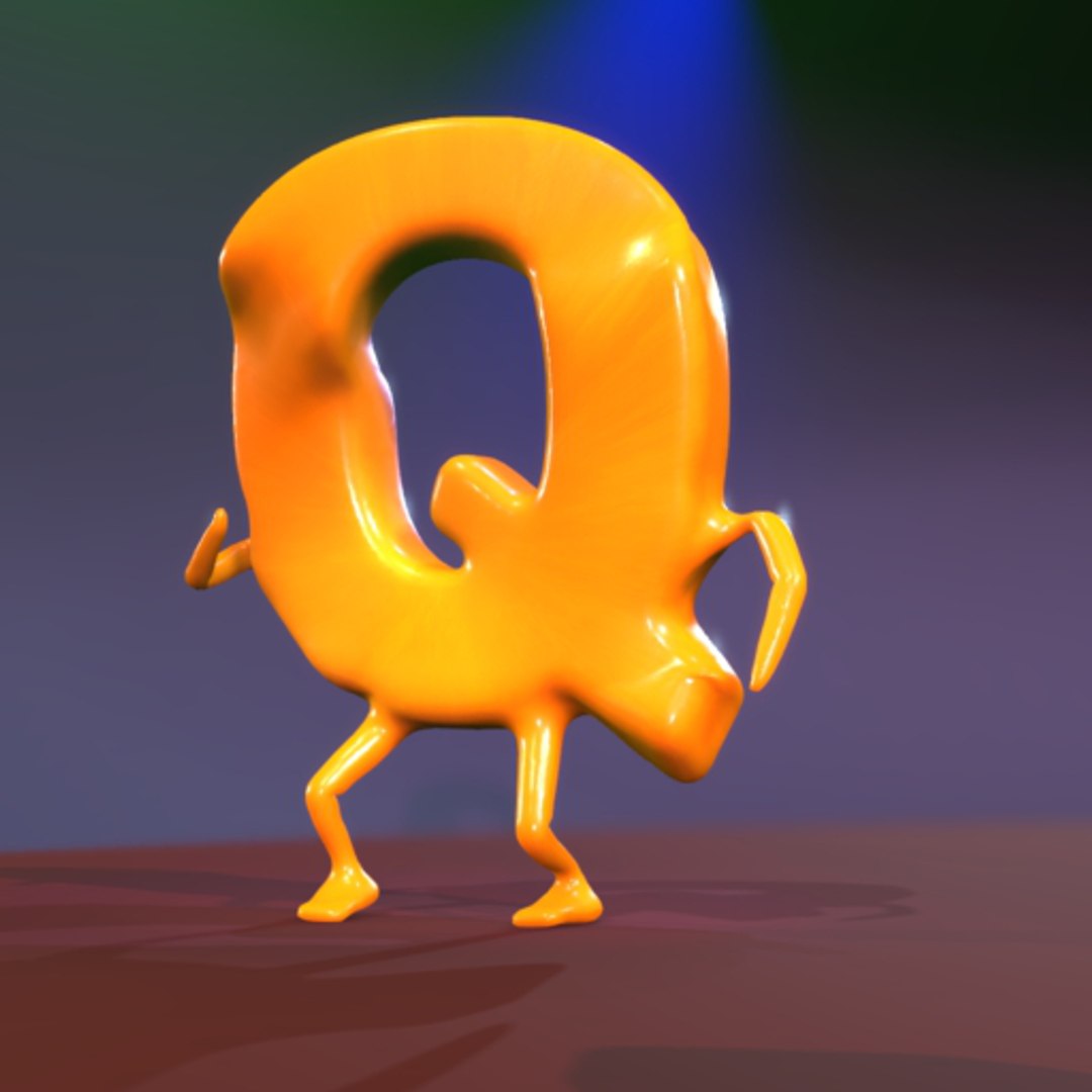 FULLY RIGGED ALPHABET PACK 3D Model - TurboSquid 2275542
