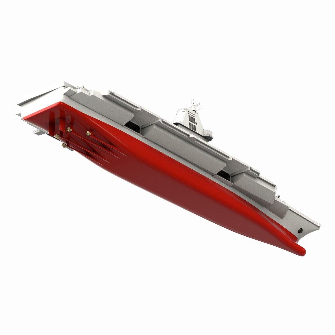 Type 003 Fujian Aircraft Carrier Low-poly 3D Model - TurboSquid 2115861