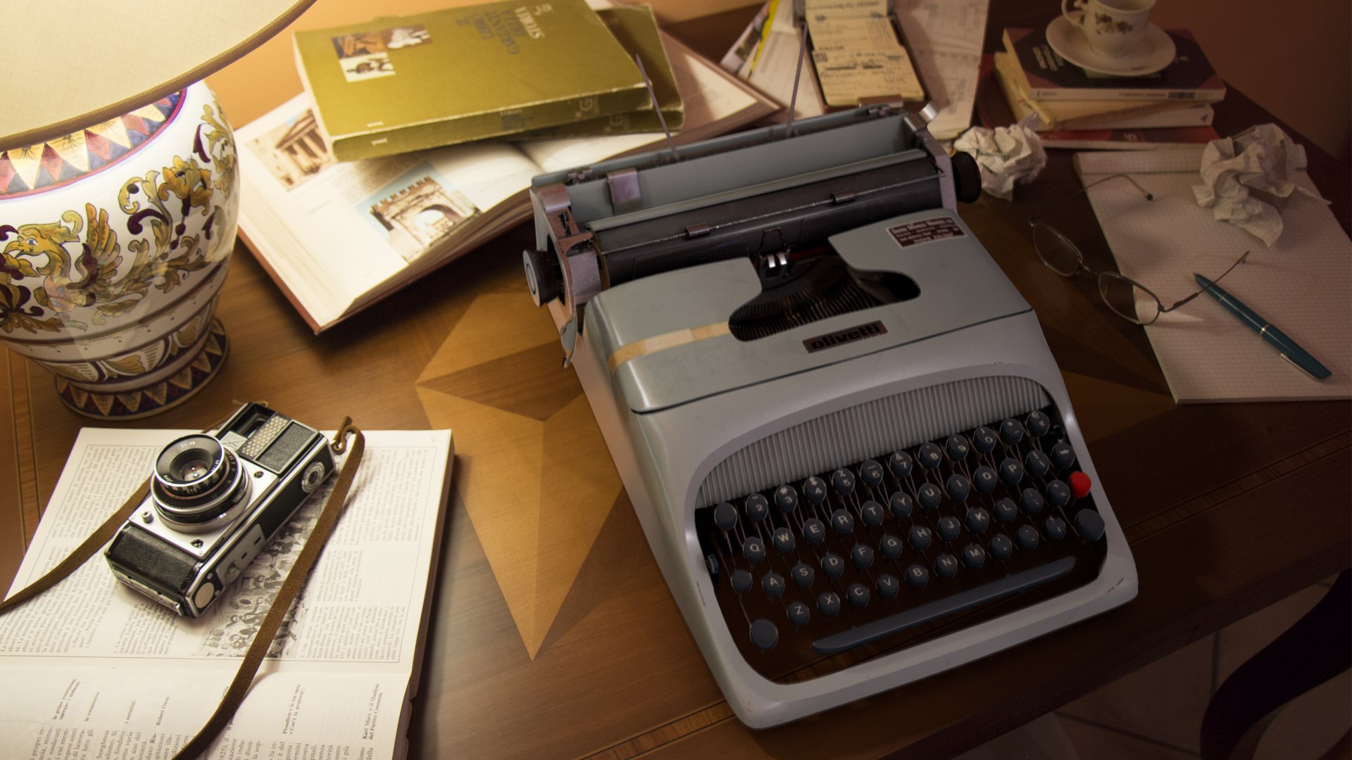 Olivetti Underwood Typewriter 3d Model