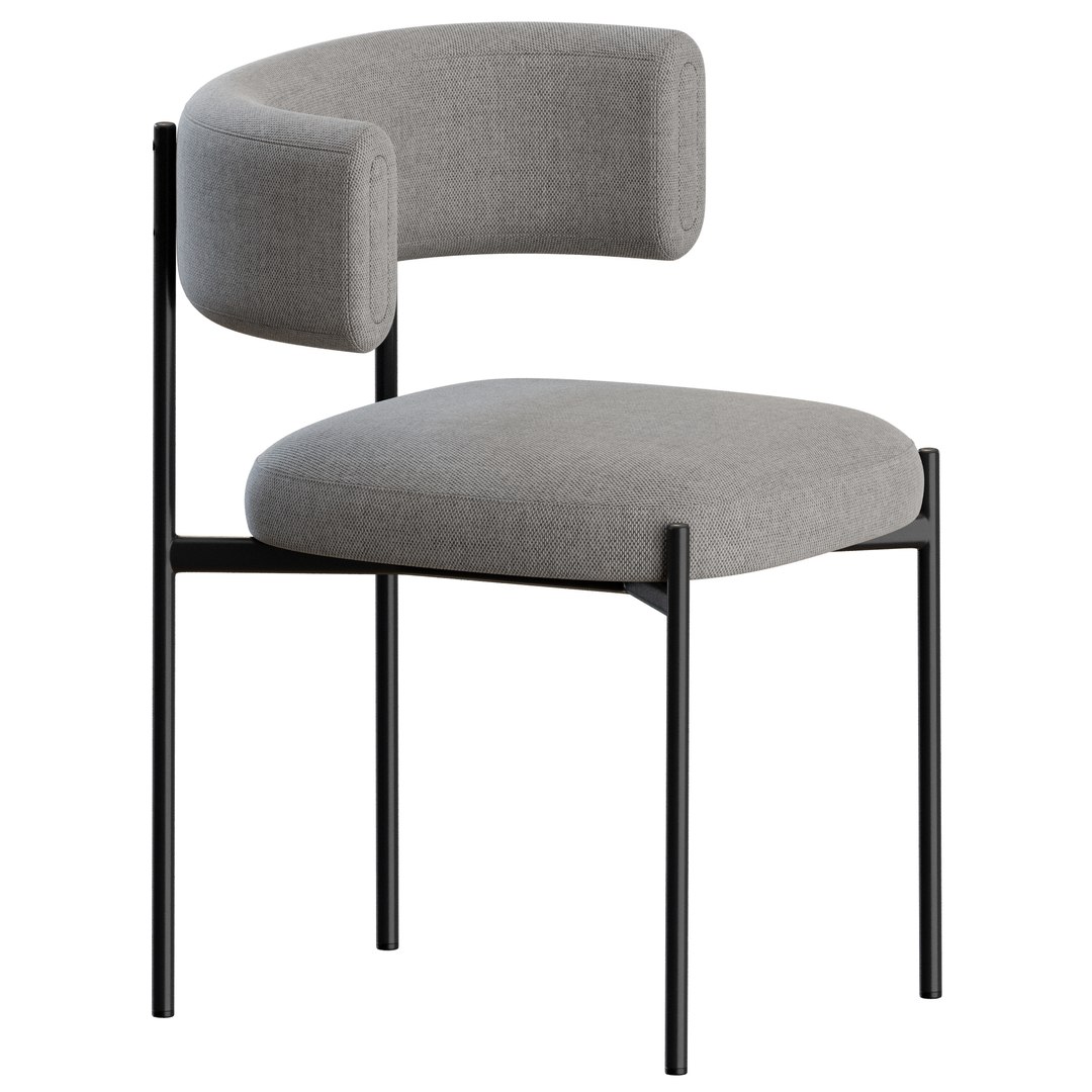 Amelie Chair And Planum Table By MIDJ 3D Model - TurboSquid 2299587