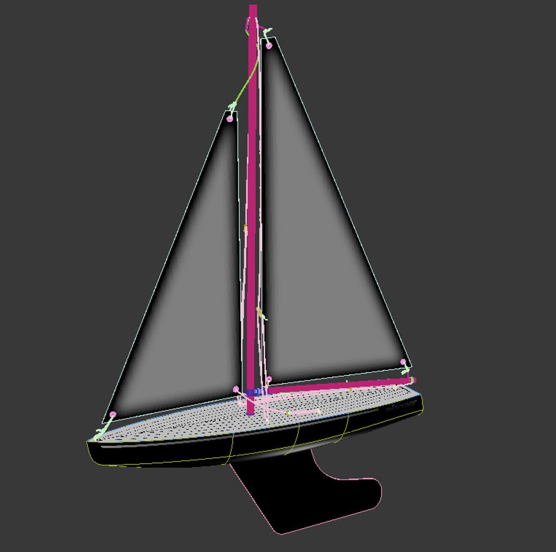 copy boat 3d model