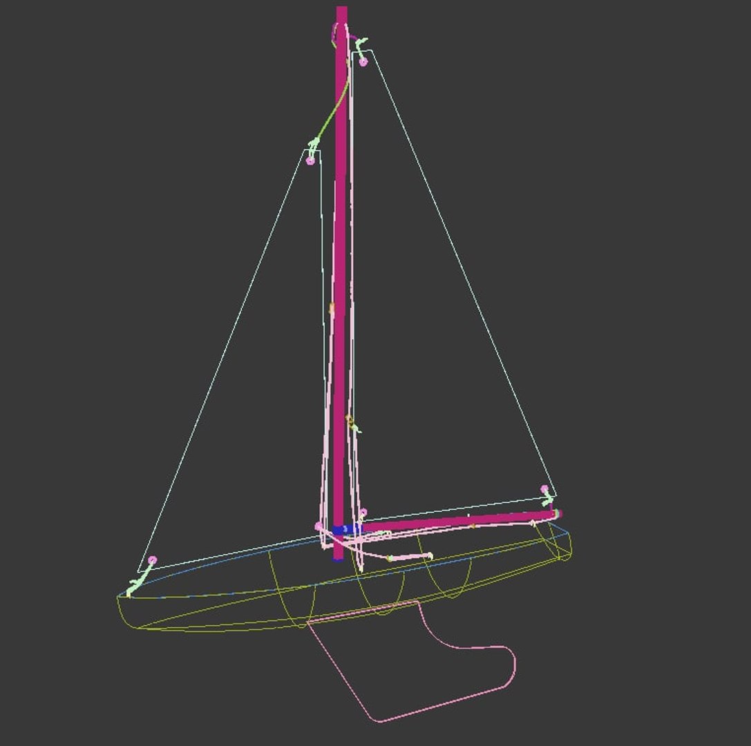 copy boat 3d model