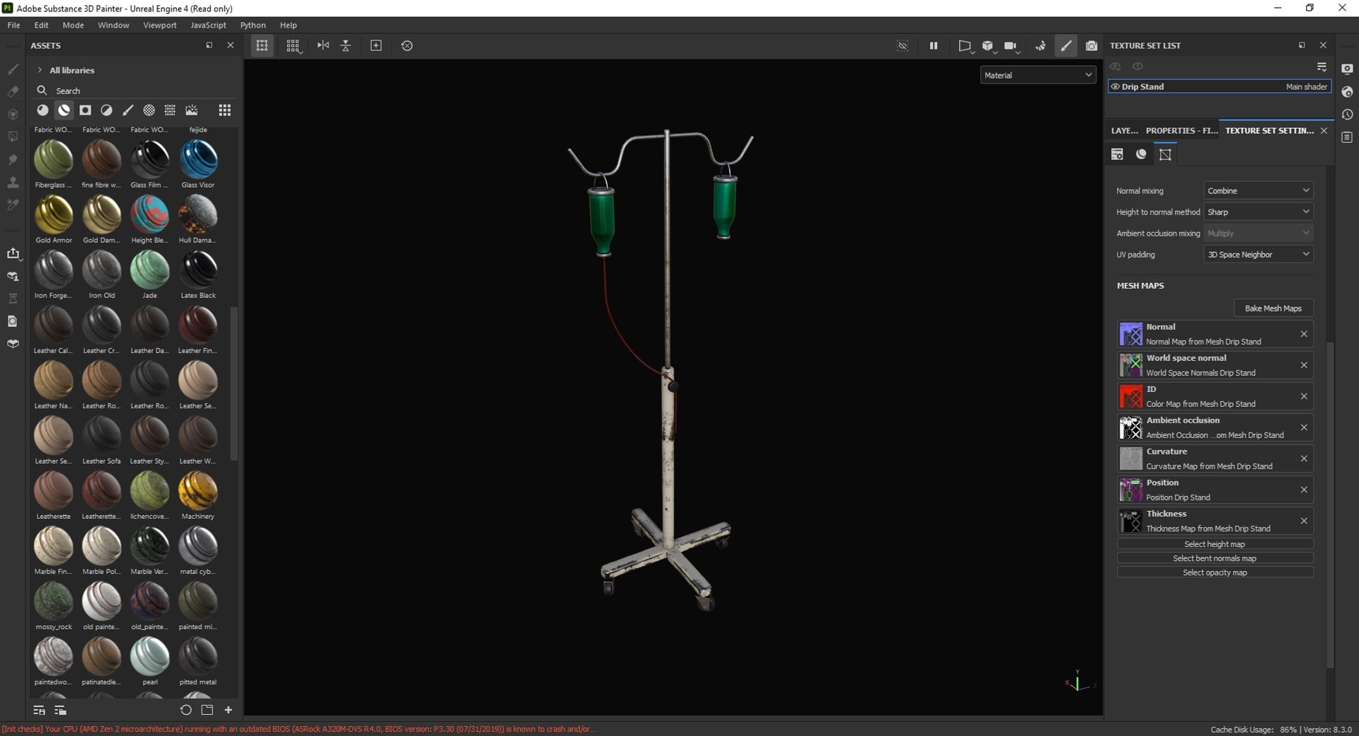 3D Drip Stand - TurboSquid 2131666