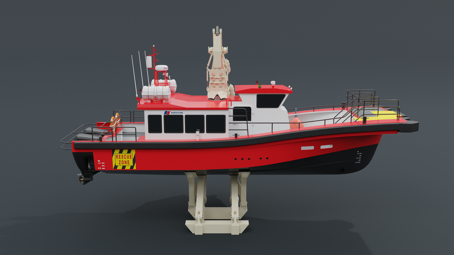 Hybrid High Speed Craft 3D Model - TurboSquid 2375285