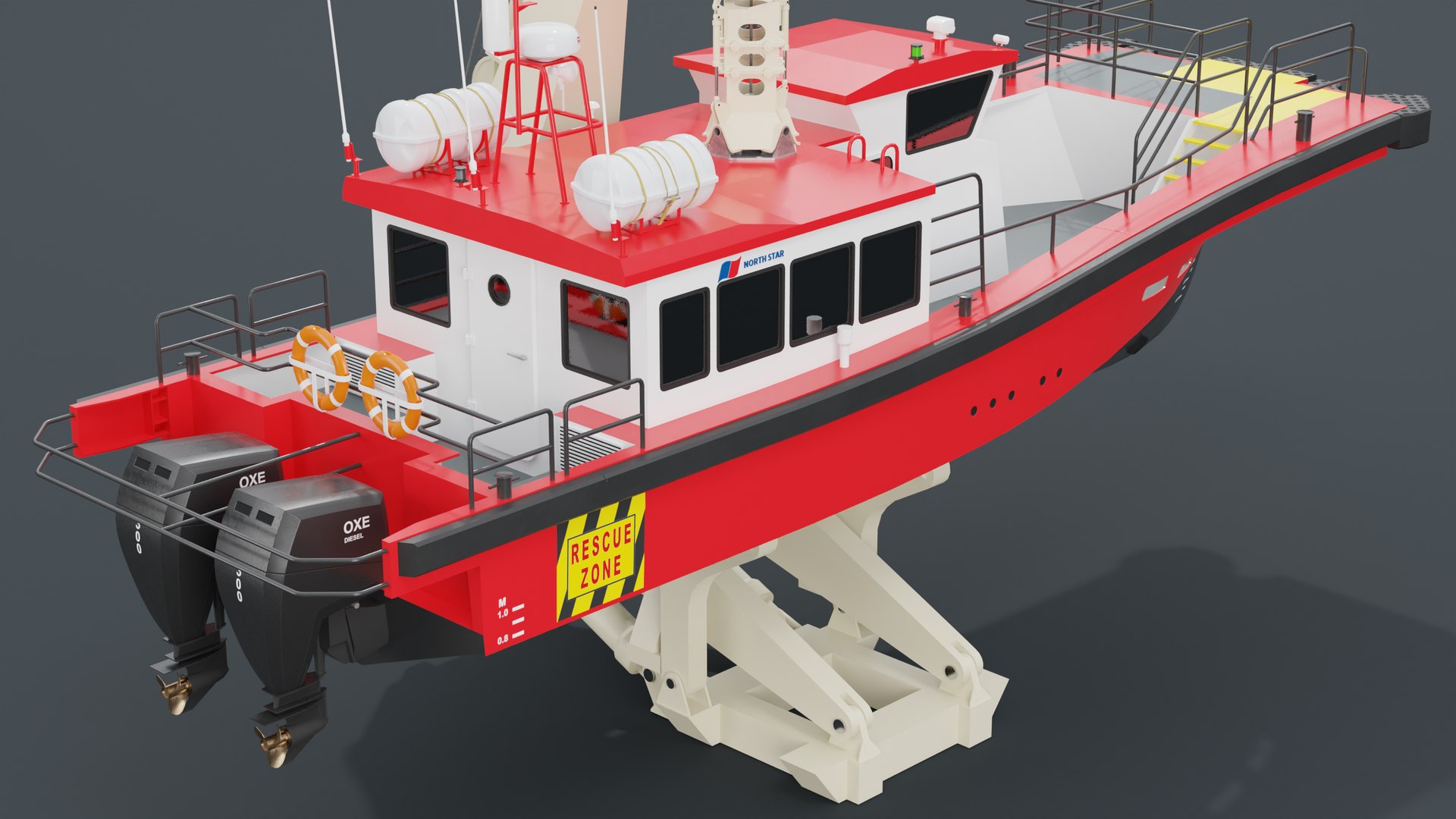 Hybrid High Speed Craft 3D Model - TurboSquid 2375285