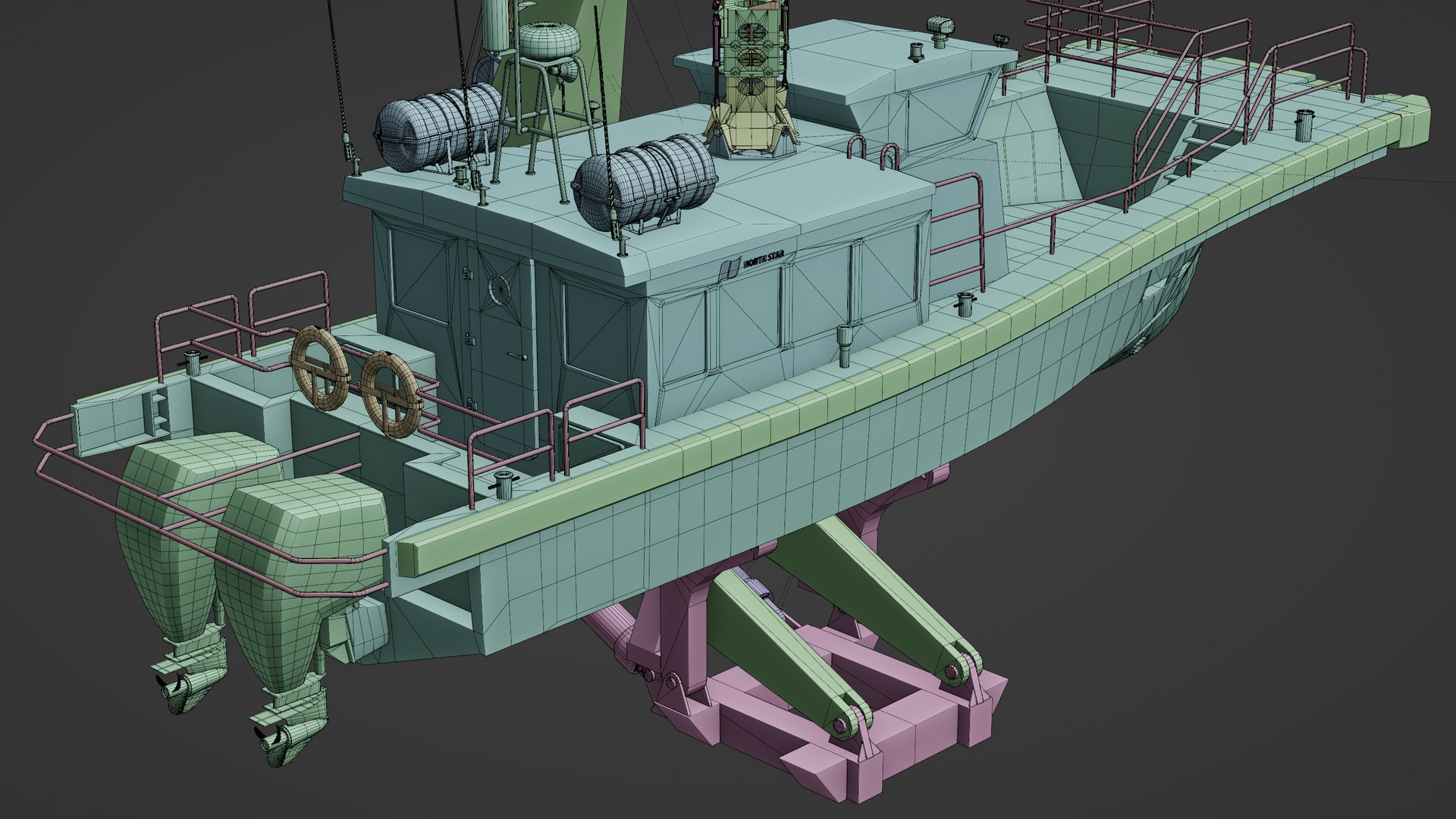 Hybrid High Speed Craft 3D Model - TurboSquid 2375285