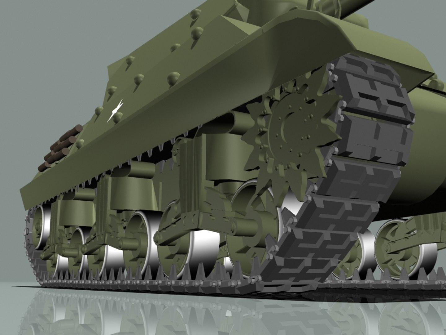 3d Model M10 Wolverine Tank Destroyer